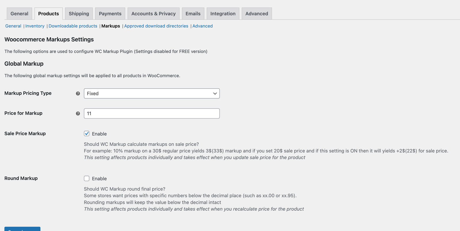 WPIron - The easiest way to markup products in WooCommerce